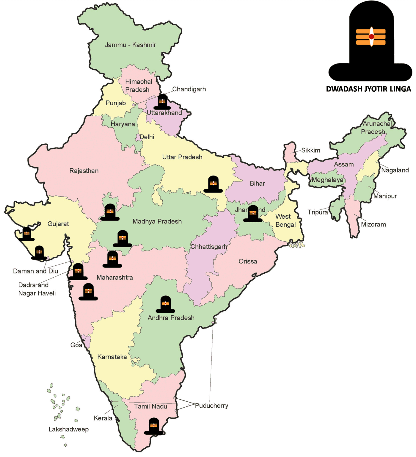 Jyotirlinga in Maharashtra | How Many Jyotirlinga in Maharashtra